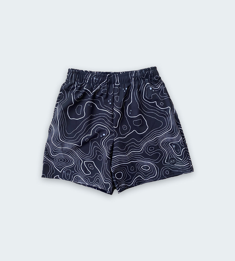 Men's Topographic Elevate Shorts | Sustainable Shorts | SeeingDreams